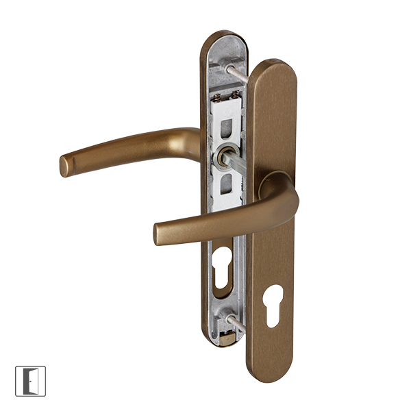 PVC Door Handle Anodized Coated Venus - Kayapen
