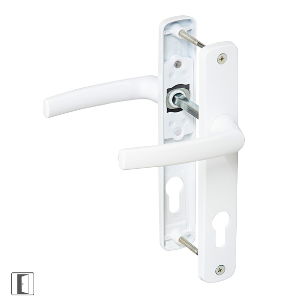 PVC Door Handle Powder Coated Elit - Kayapen