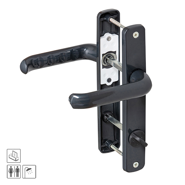 PVC Door Handle Powder Coated Diamond - Kayapen