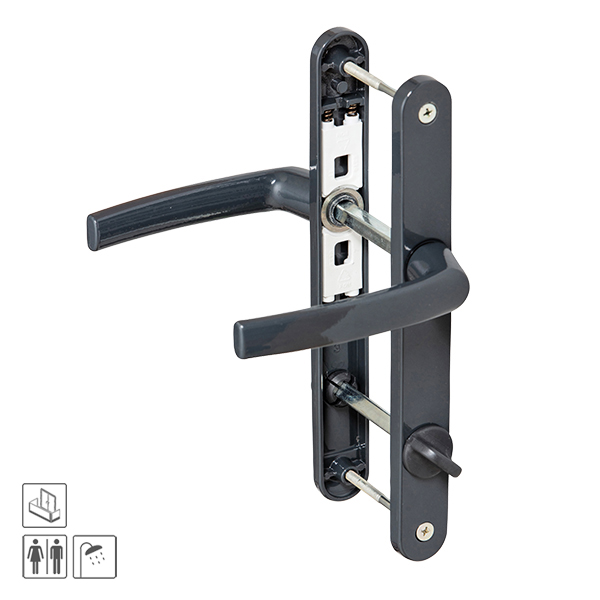 PVC Door Handle Powder Coated Elit - Kayapen