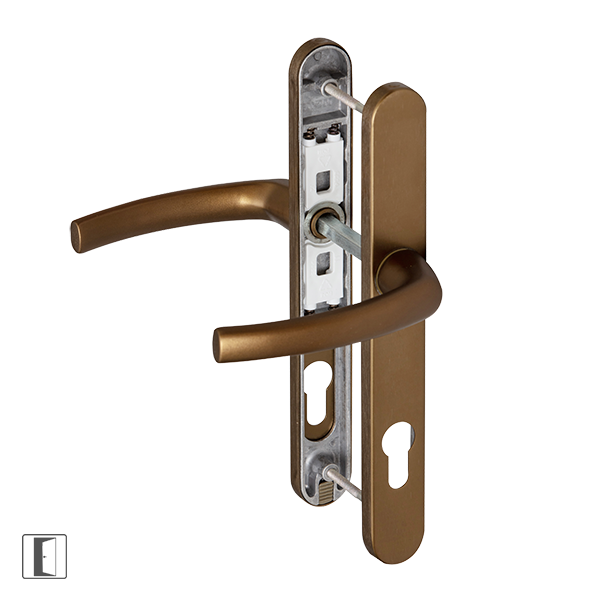 PVC Door Handle Anodized Fluence - Kayapen