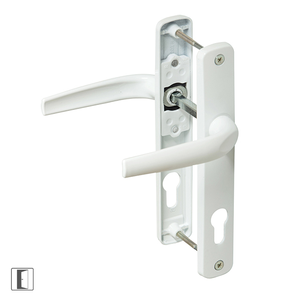 PVC Door Handle Powder Coated Dolphin - Kayapen