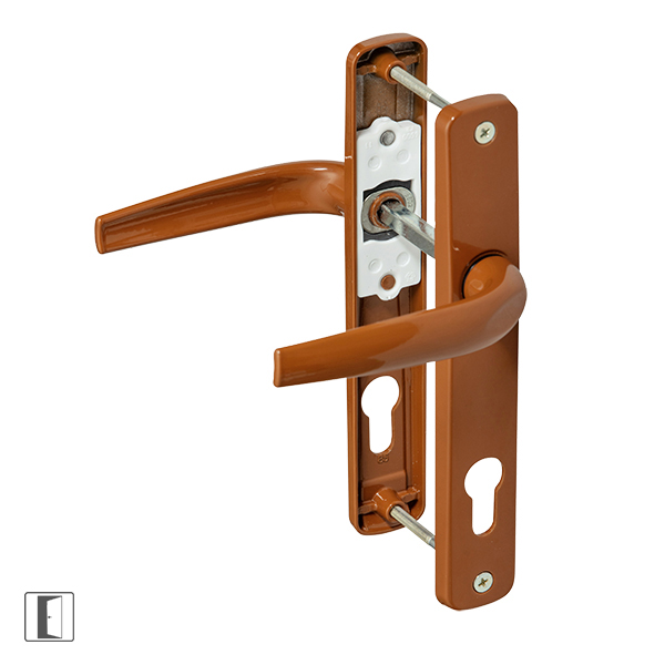 PVC Door Handle Powder Coated Dolphin - Kayapen