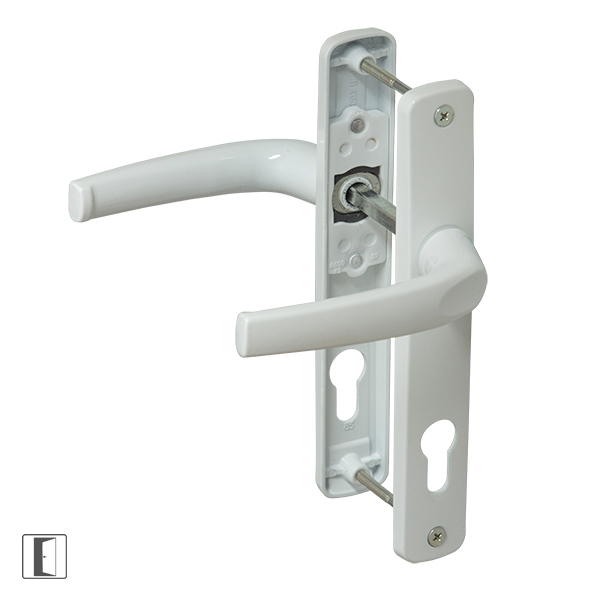 PVC Door Handle Powder Coated Venus - Kayapen