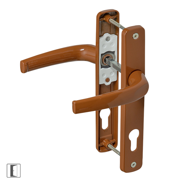 PVC Door Handle Powder Coated Venus - Kayapen