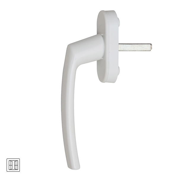 PVC Window Handle Powder Coated Elit - Kayapen