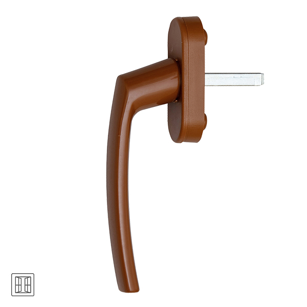 PVC Window Handle Powder Coated Elit - Kayapen