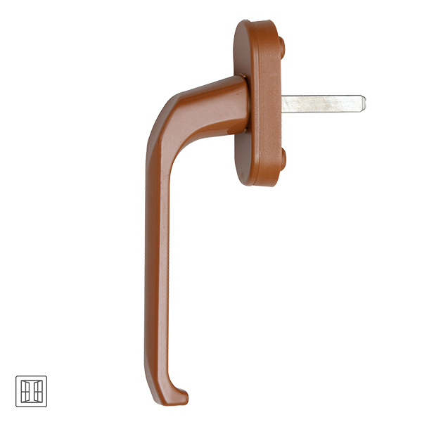 PVC Window Handle Powder Coated Flipper - Kayapen