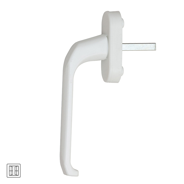 PVC Window Handle Powder Coated Flipper - Kayapen