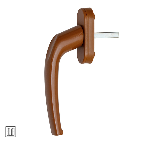 PVC Window Handle Powder Coated Venus - Kayapen