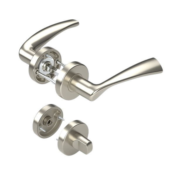 Ruby Room Door Handle - WC - Kayapen